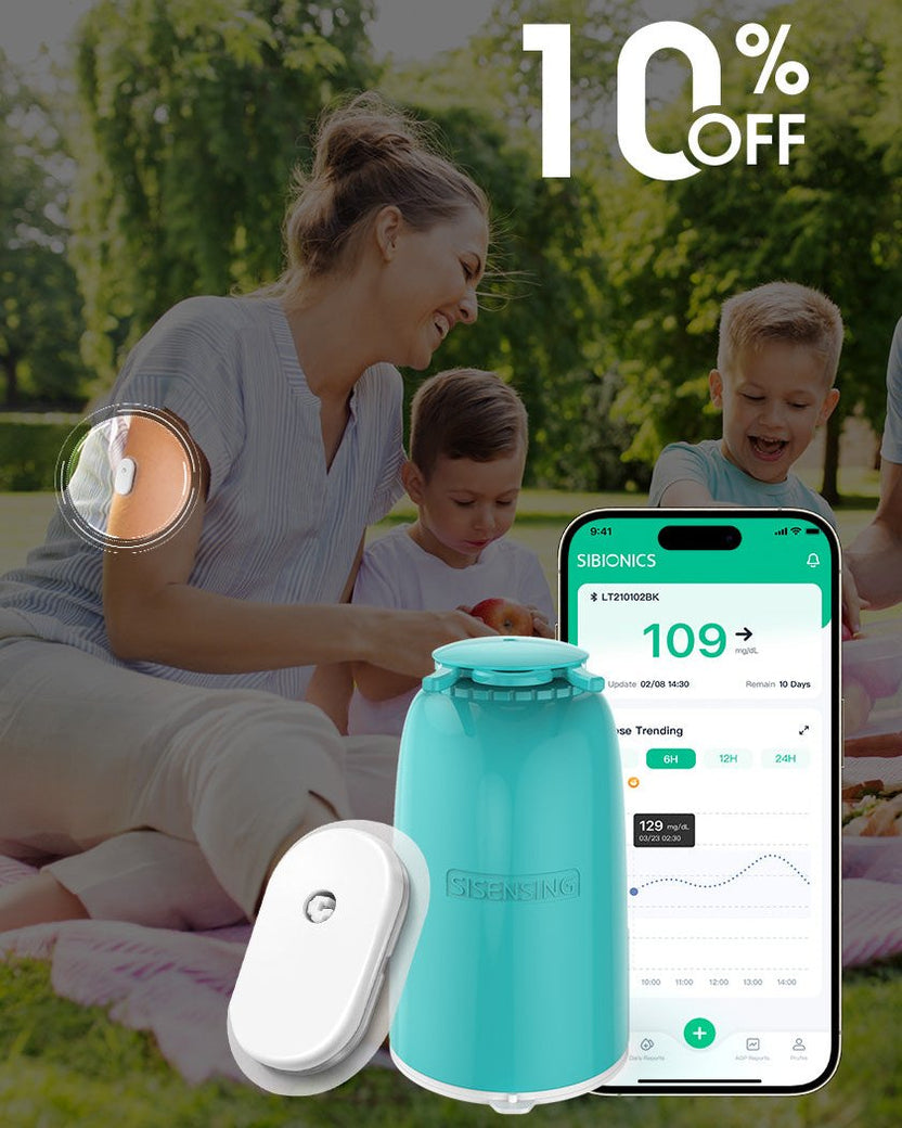 SIBIONICS GS1 CGM Continuous Glucose Monitoring System